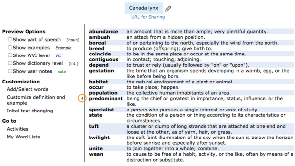 Wordlist Maker User Guide - Wordsmyth Blog