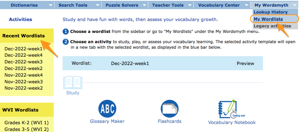 How Do I Print My Wordlist Wordsmyth Blog