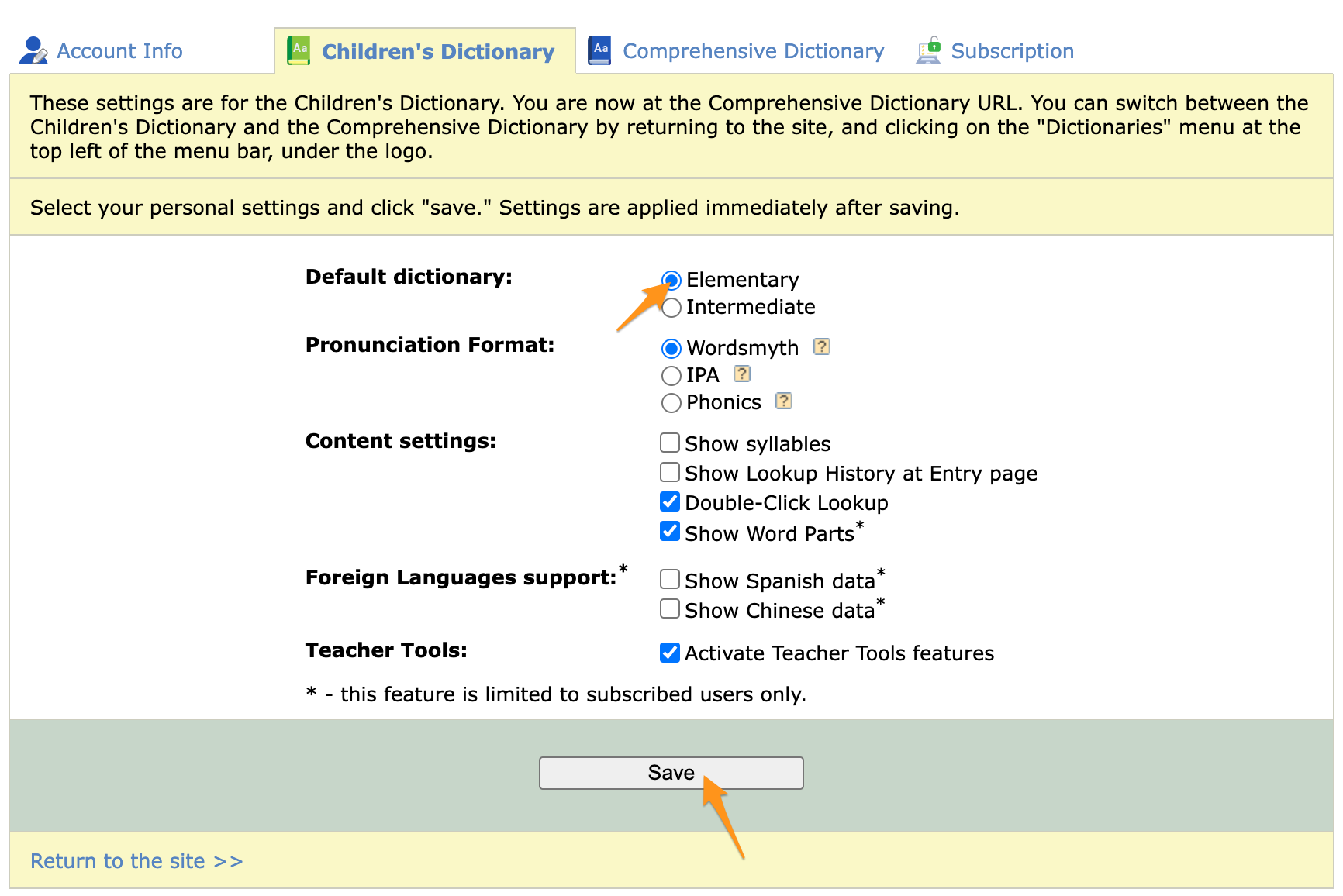 Make the best use of our new Children's Dictionary Suite! - Wordsmyth Blog